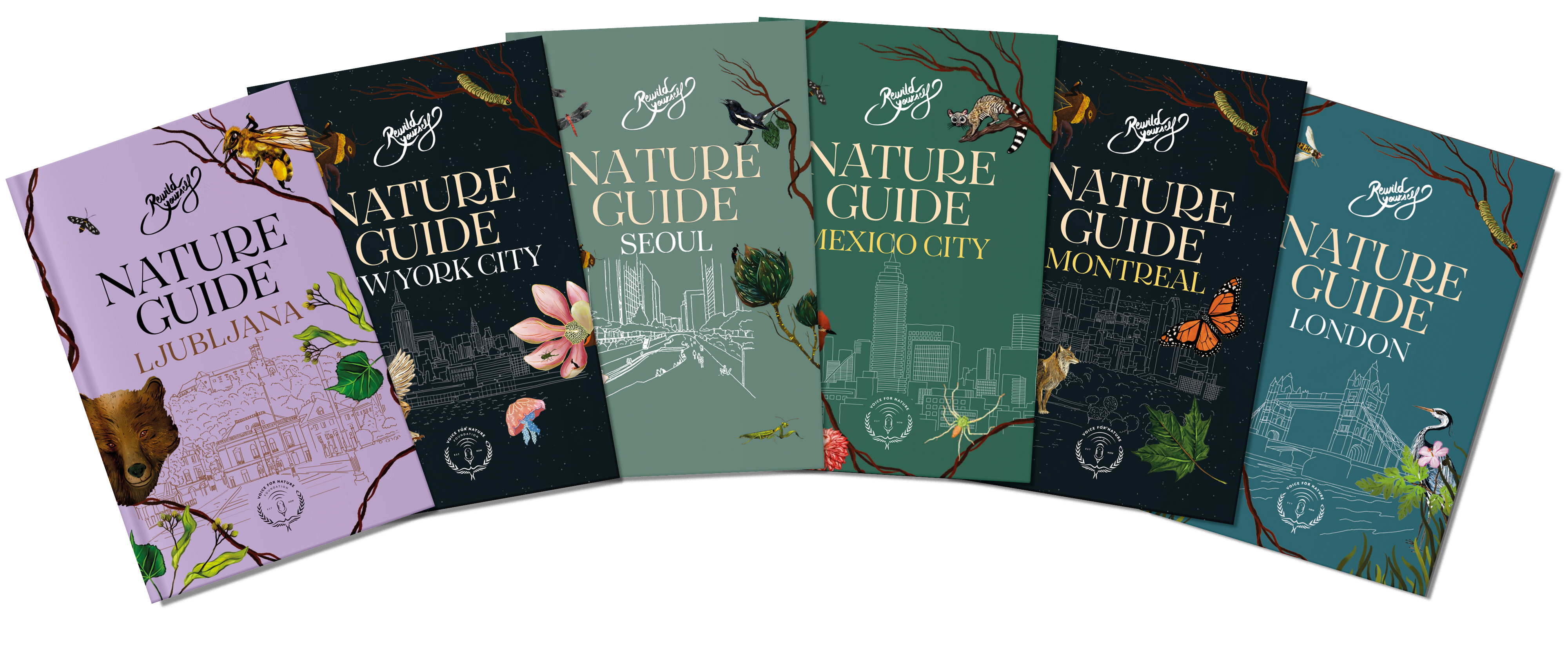 The Nature Guide Series - Rewild Yourself